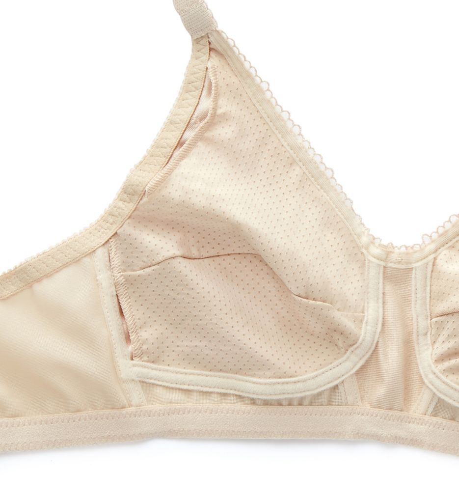 Nancy Multi Part Cup Lace Trim Bra