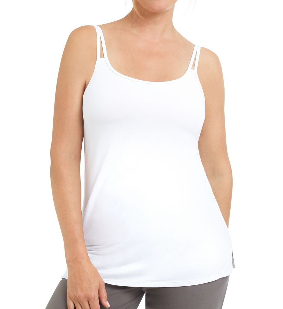 Valletta Tall Camisole Bra Top White 8