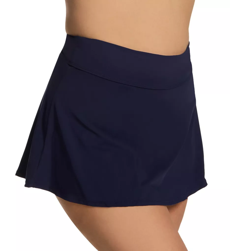 Live In Color Shirred High Waist Swim Bottom