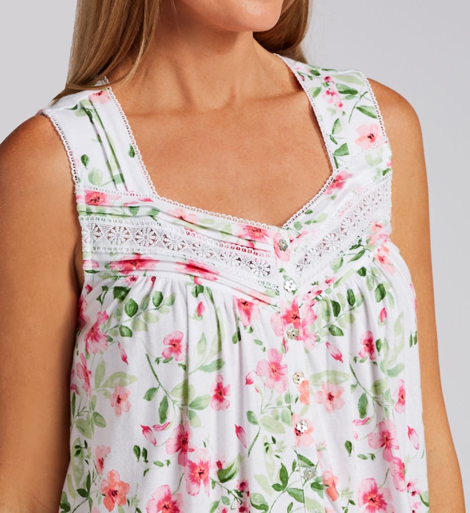 Peach Jersey 50 Sleeveless Nightgown