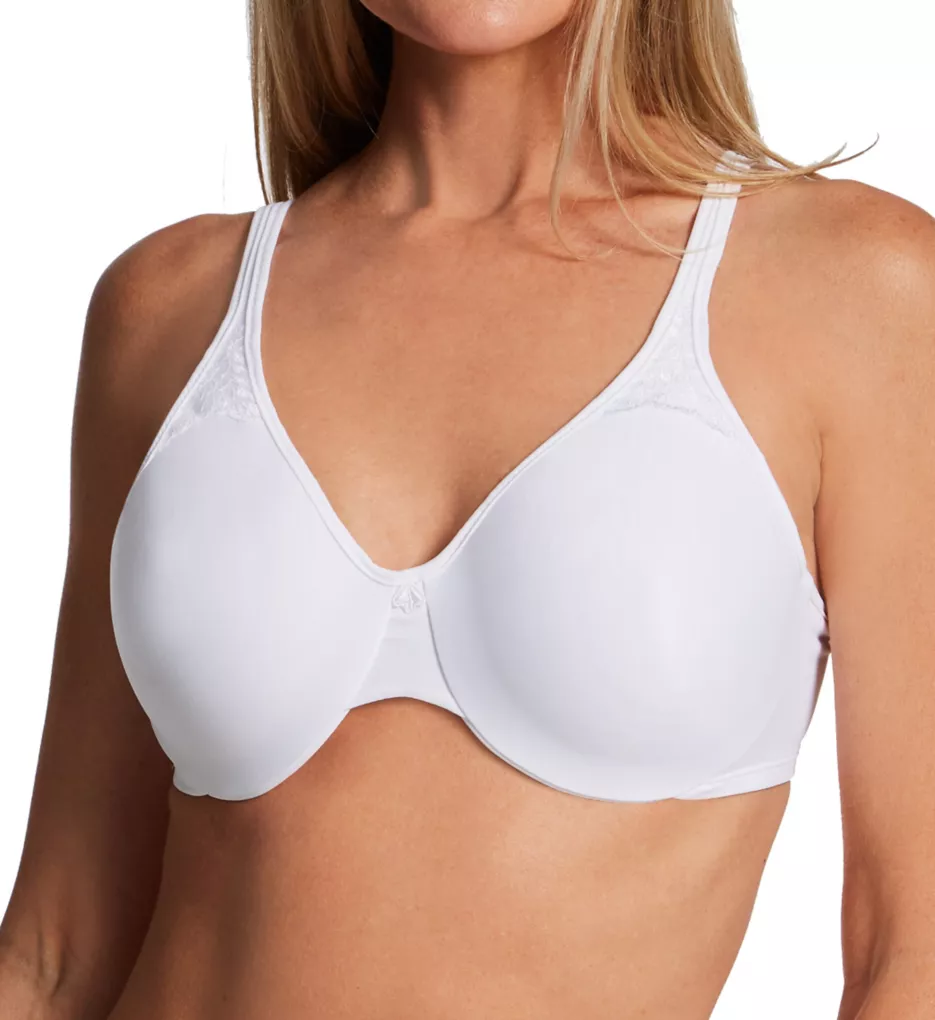 Passion for Comfort Minimizer Underwire Bra White 34C
