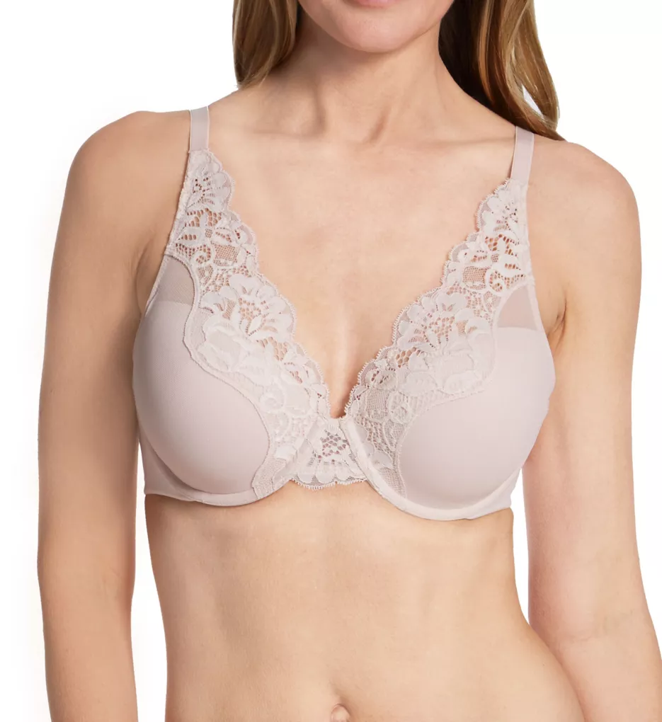 One Smooth U Comfort Stretch Lace Underwire Bra Sandshell 34C