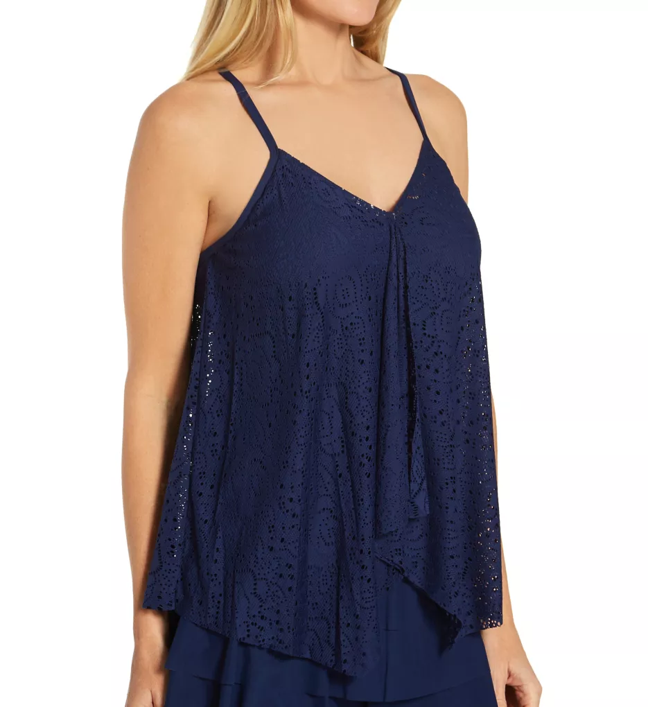 Crochet Soleil Kerry Layer Tankini Swim Top Admiral 16