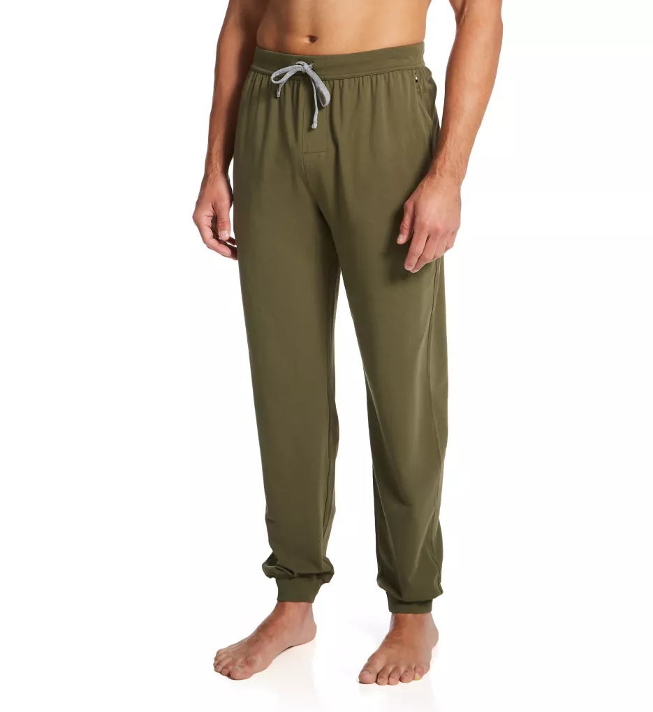 Mix & Match Cuffed Lounge Pants Pine Green XL by Boss Hugo Boss