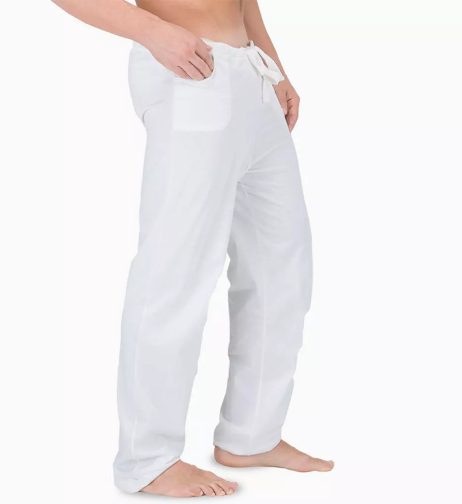 Latex Free Organic Cotton Drawstring Lounge Pant