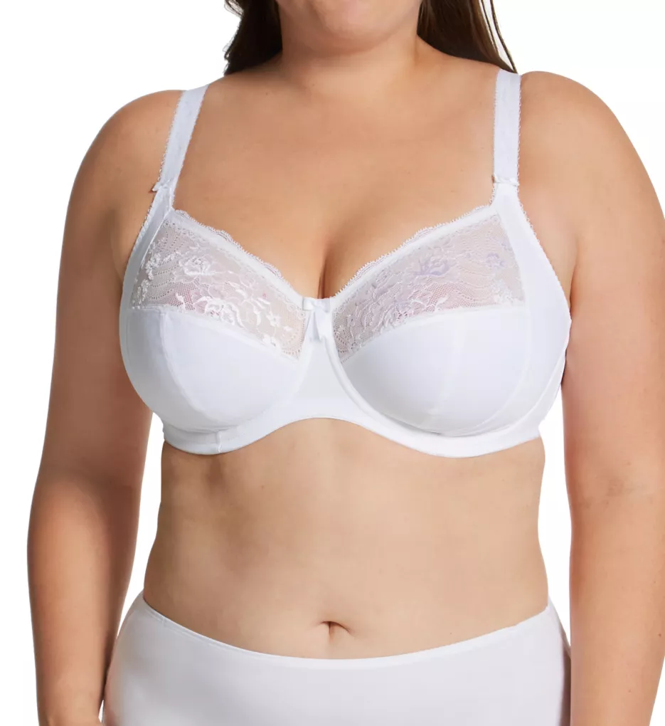Morgan Underwire Banded Bra White 36g