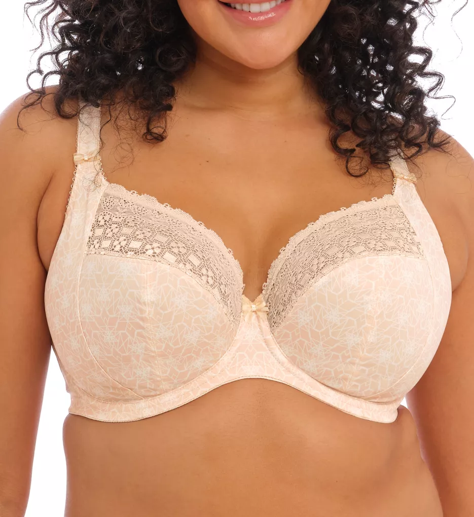 Kim Underwire Stretch Lace Plunge Bra Caramel 40E