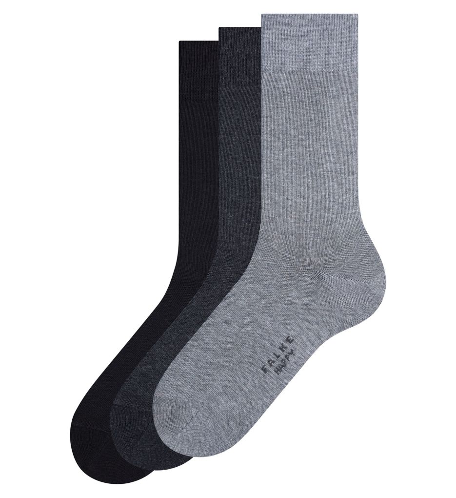 Happy Box Casual Cotton Dress Socks - 3 Pack by Falke