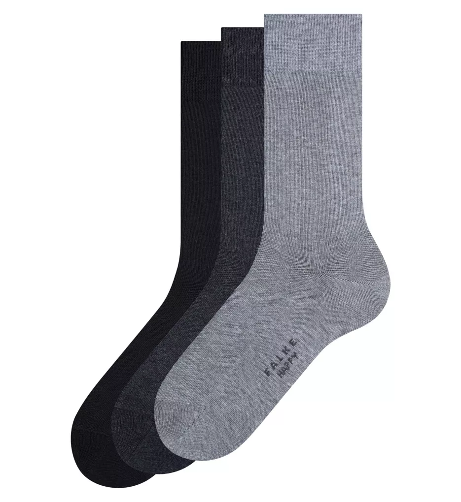 Happy Box Casual Cotton Dress Socks - 3 Pack by Falke