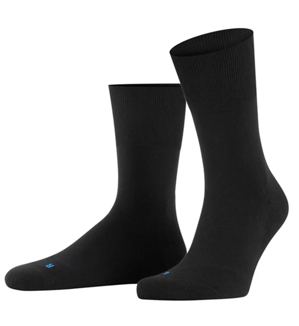 Run Plush Sole Sock Black XL by Falke