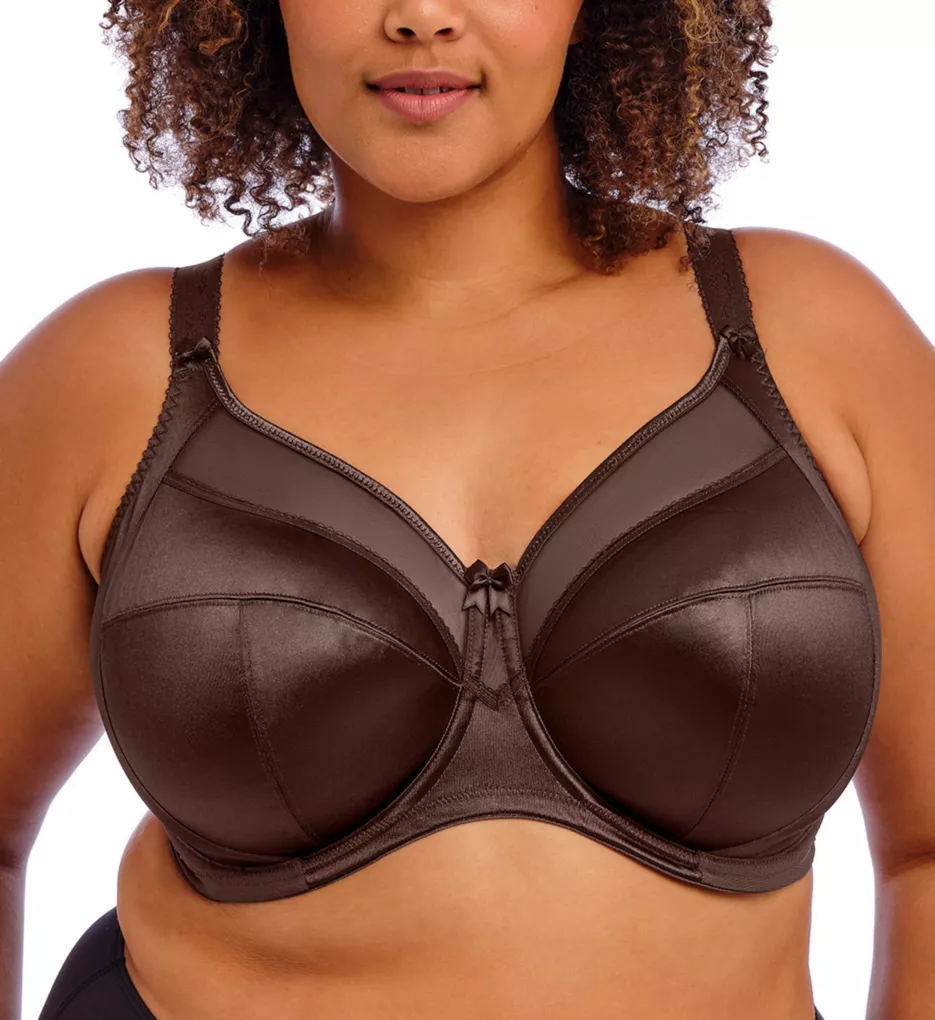 Keira Banded Underwire Bra Chocolate 34J