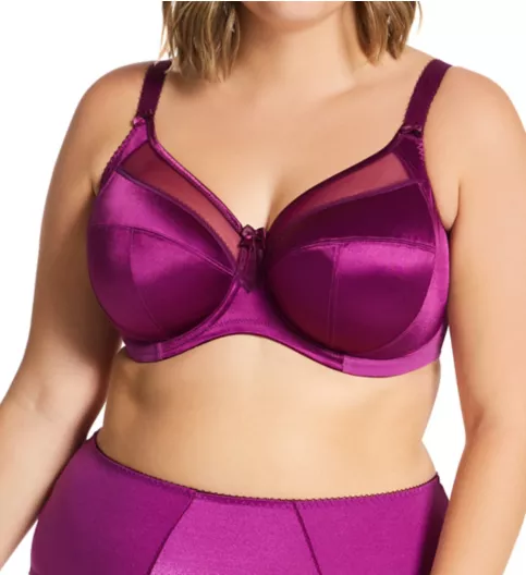 Keira Banded Underwire Bra Magenta Mix 40DDD