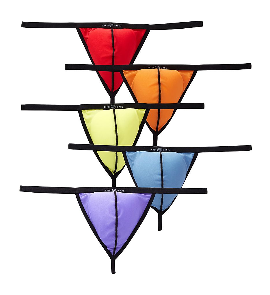 Torridz Hyperstretch G-Strings - 5 Pack AstPK1 XL