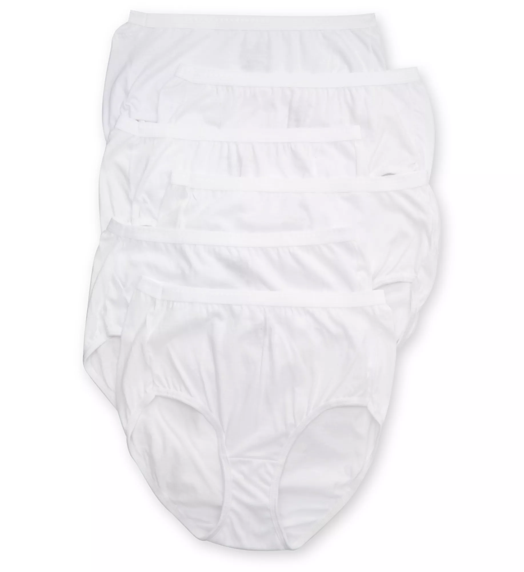 Cotton Brief Panty 6 Pack White Pack 9