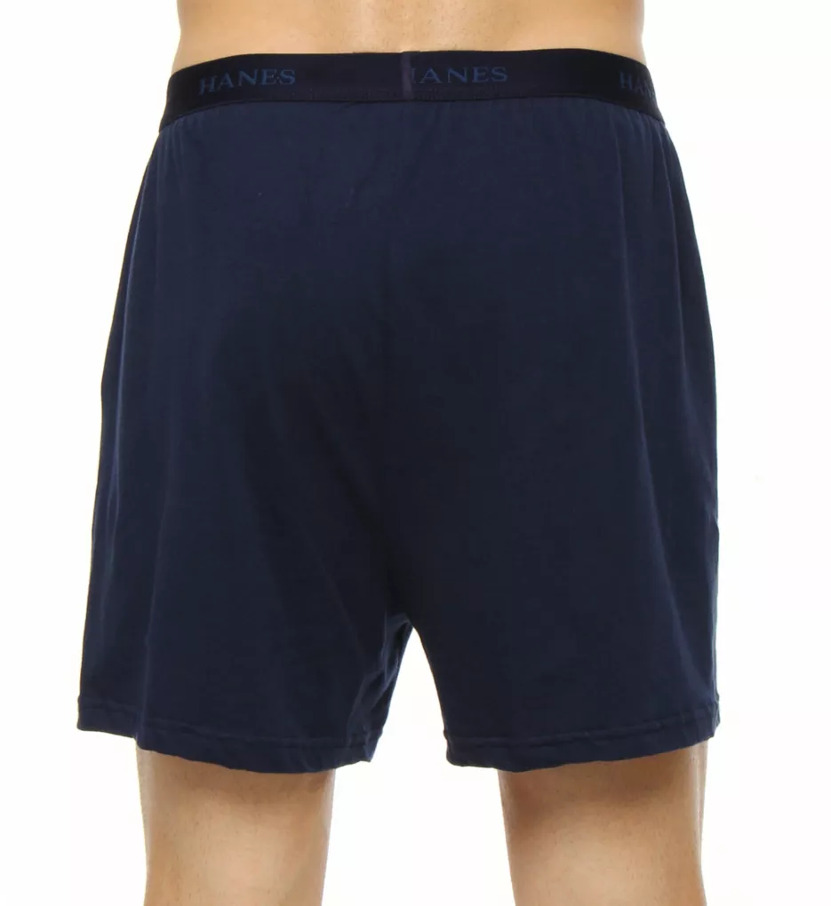 Premium Cotton Ringer Boxer Briefs - 5 Pack by Hanes