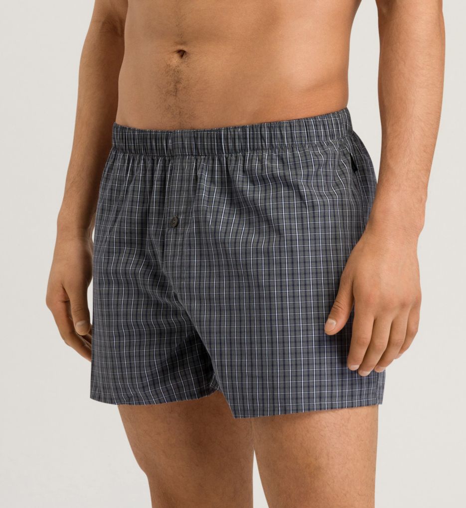 Fancy Woven Boxer Casual Check M by Hanro