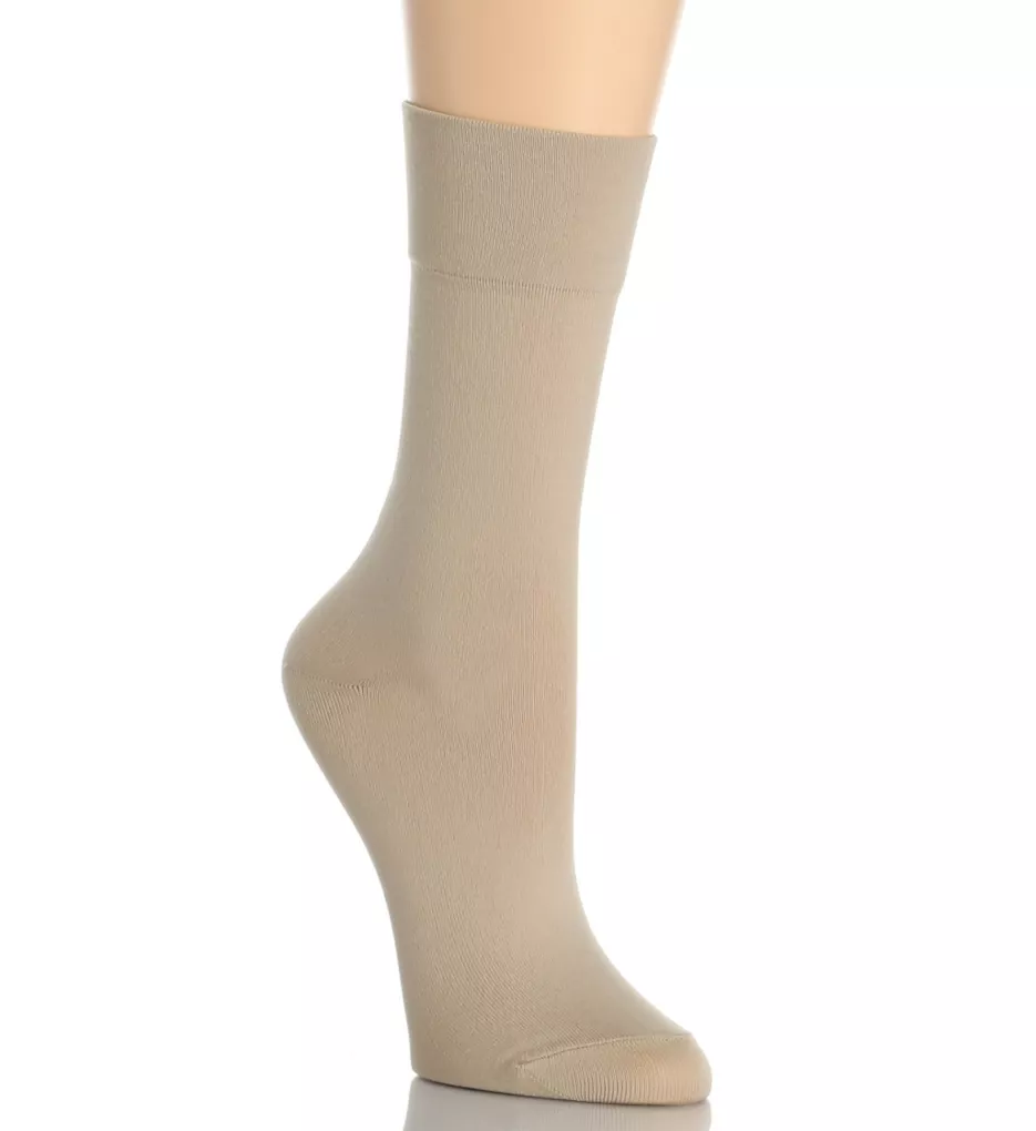 Scalloped Pointelle Sock