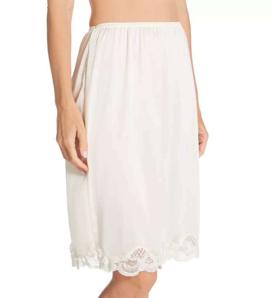 24 Inch Lace Half Slip with Back Slit