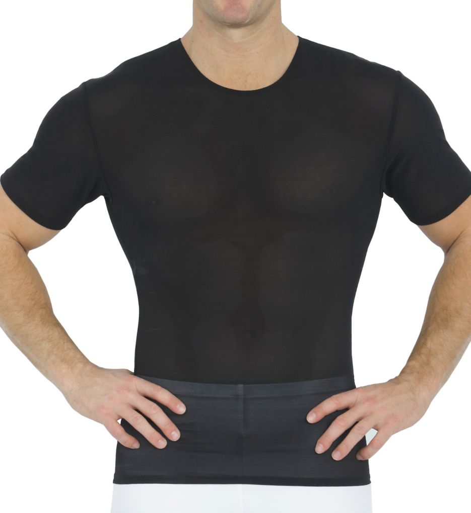 Power Mesh Compression Short Sleeve Crew T-Shirt