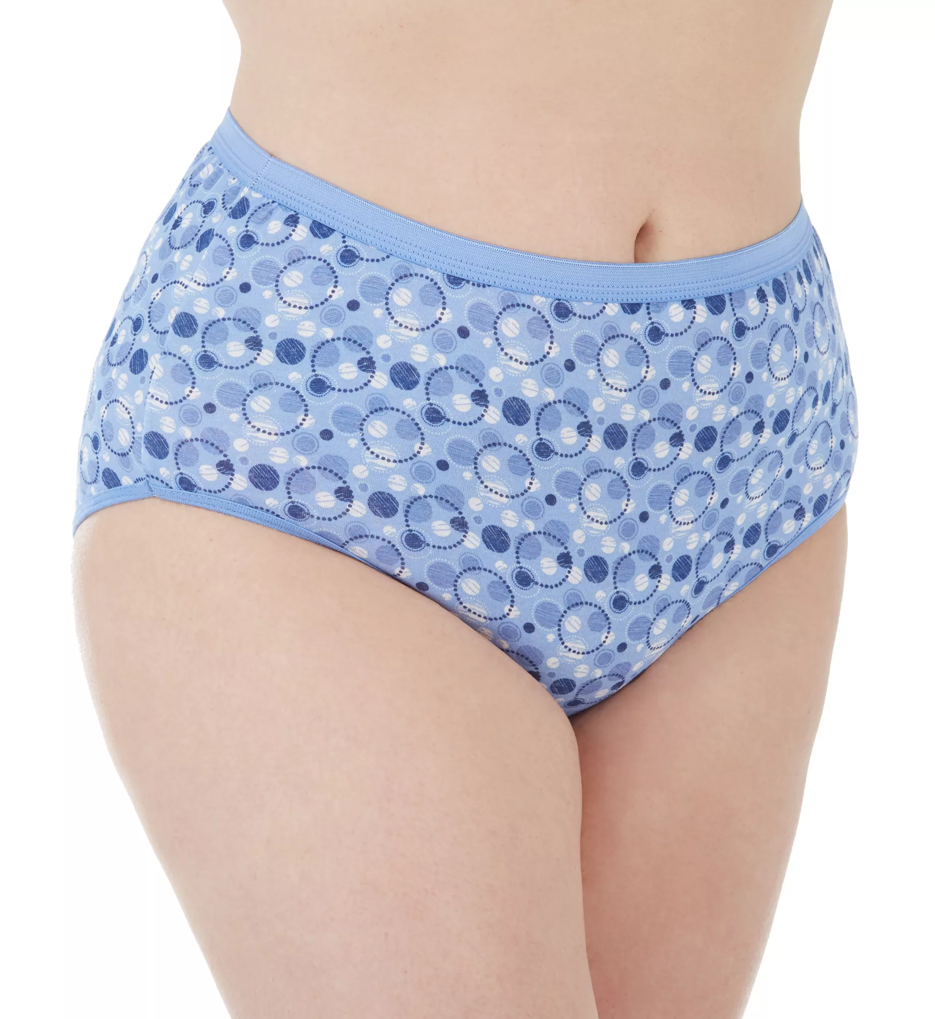 Cool Comfort Cotton White Brief Panty 6 Pack