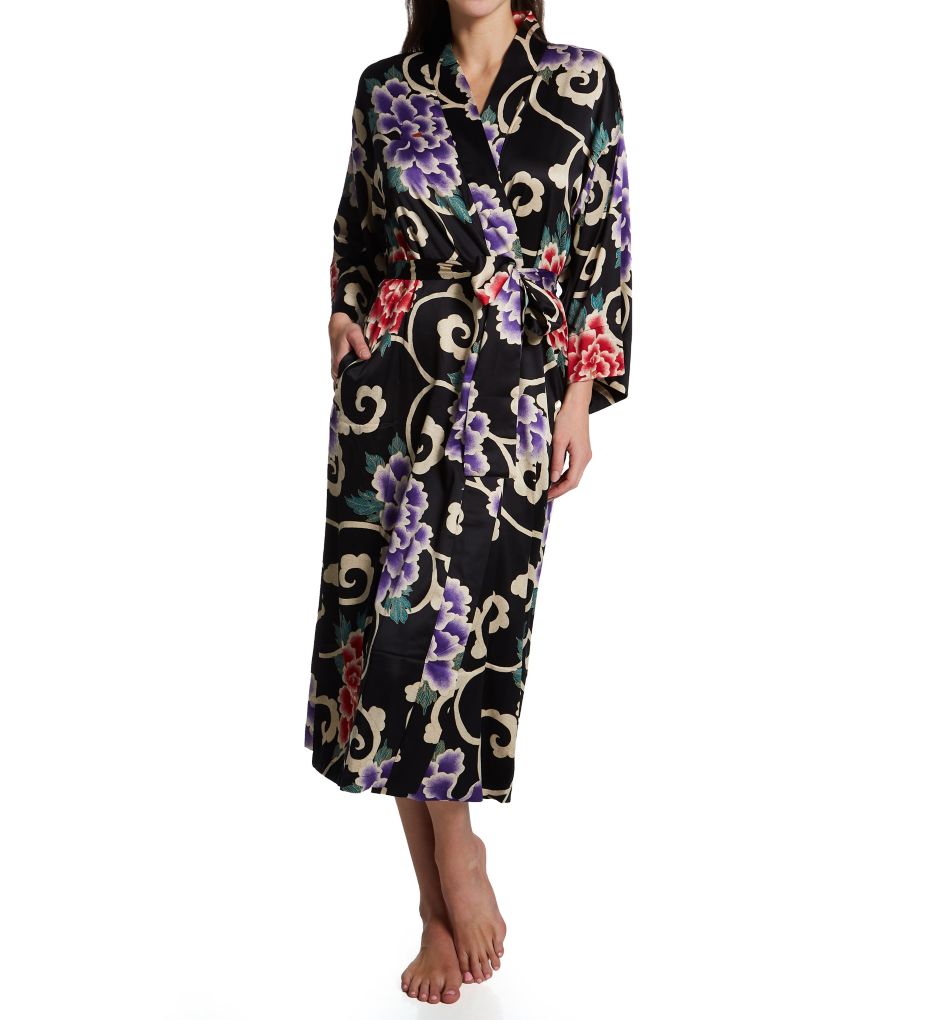 Saz Satin Robe