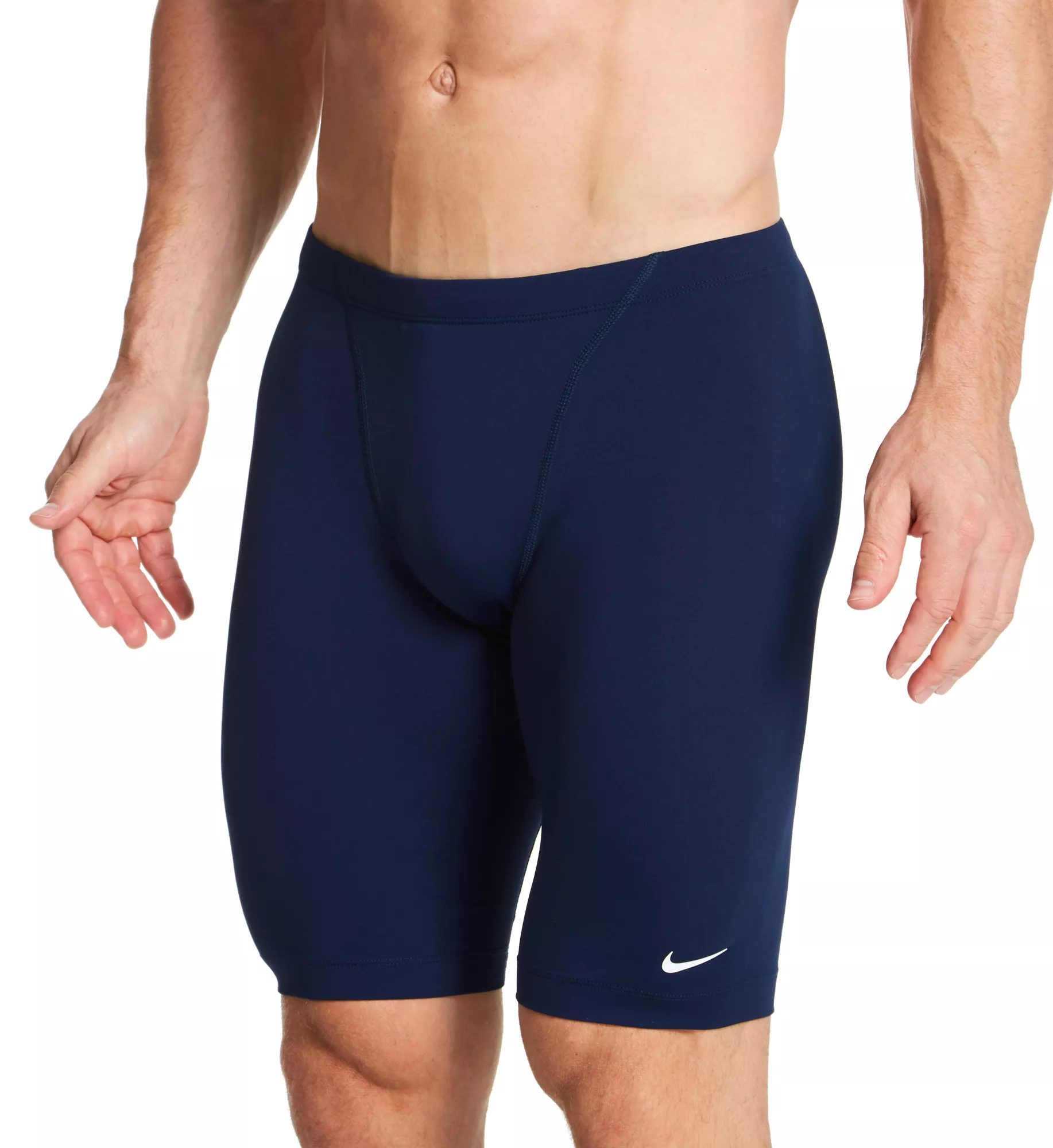 Hydrastrong Solid Swim Jammer Midnight Navy 28 Waist by