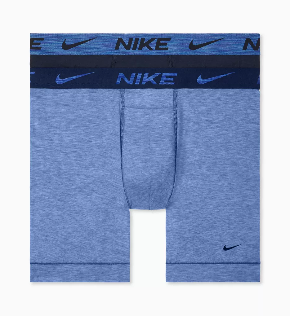 Reluxe Boxer Briefs - 2 Pack Royal Heather/Obsidian L by Nike