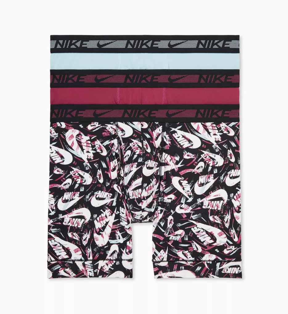 Ultra Stretch Micro Boxer Brief - 3 Pack Rosewood M by Nike