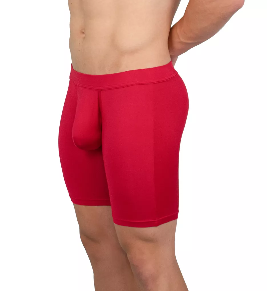 EliteMan AnatoMAX 6 Inch Boxer Brief Red 2XL by Obviously