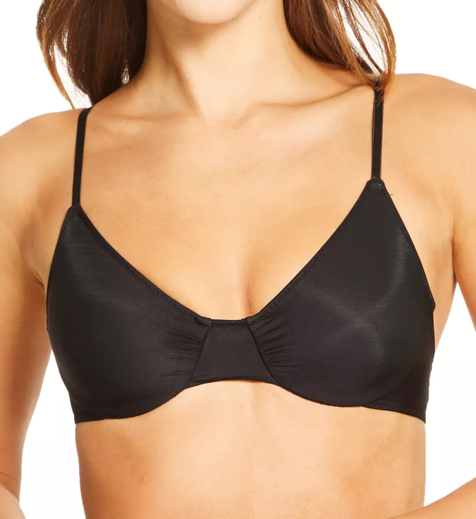 Second Skins Underwire Bra Black M