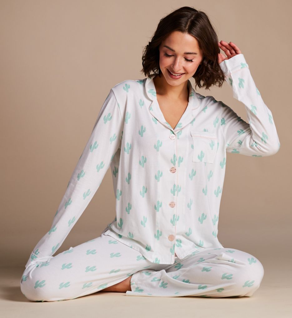 Playful Prints Cactus PJ Set with Headband