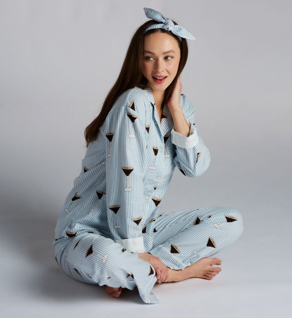 Espresso Yourself Twill PJ Set