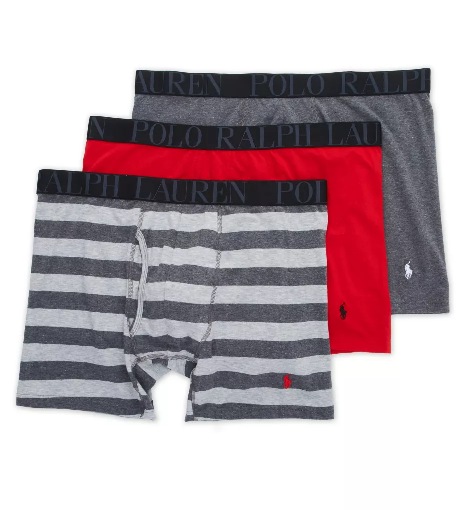 Big & Tall Stretch Classic Boxer Briefs - 3 Pack RDSTRC 1XL by Polo...