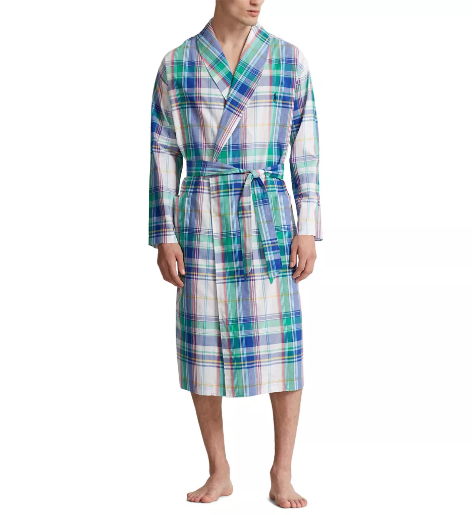 Birdseye 100% Cotton Woven Robe by Polo Ralph Lauren
