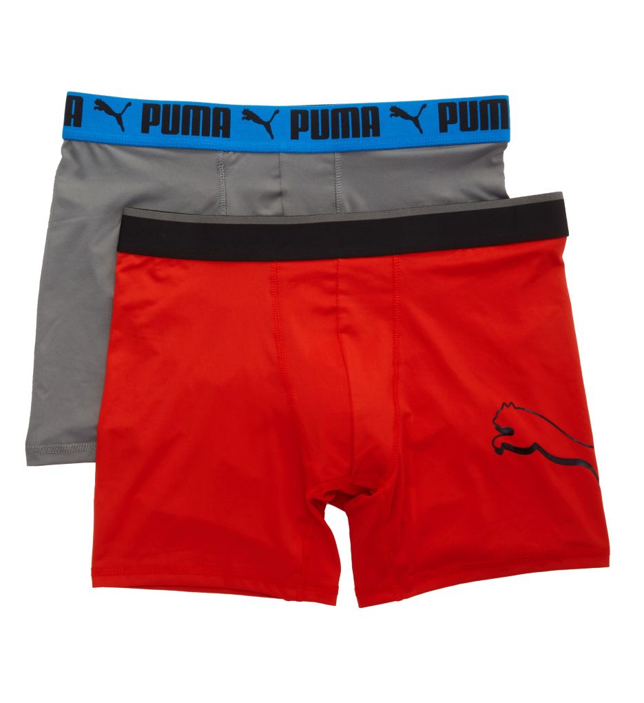 Chromatic Cat Graphic Boxer Brief - 2 Pack REDGY L by Puma