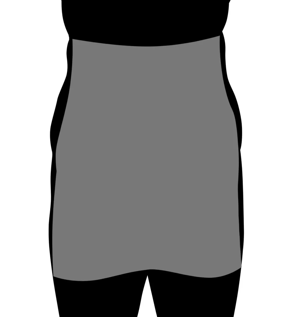 High Waist Open Bottom Girdle with Zipper