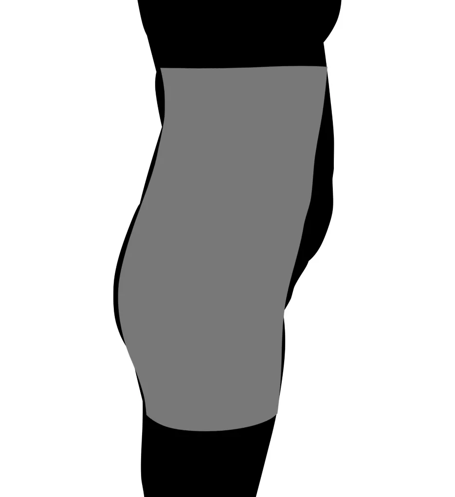 High Waist Open Bottom Girdle with Zipper