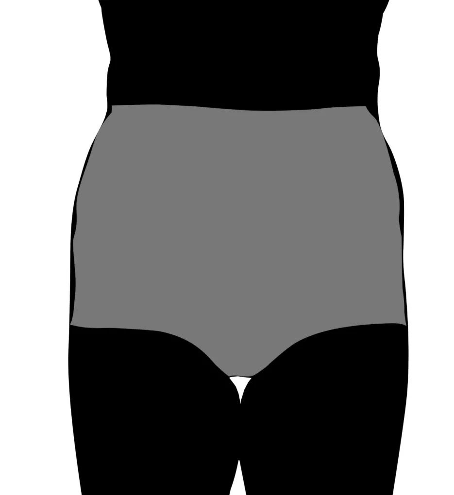 Shapette Control Brief Panty with Contour Bands