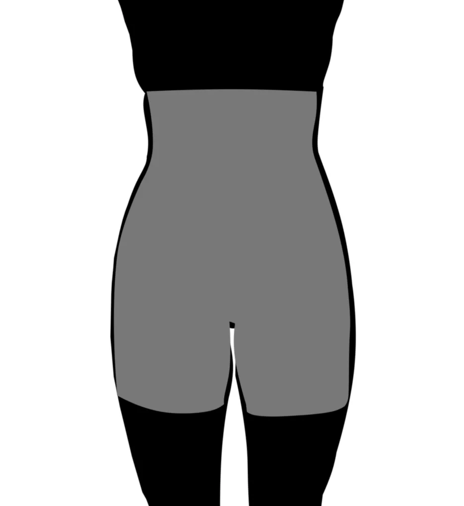 Extra Firm High Waist Long Leg Shaper with Zipper