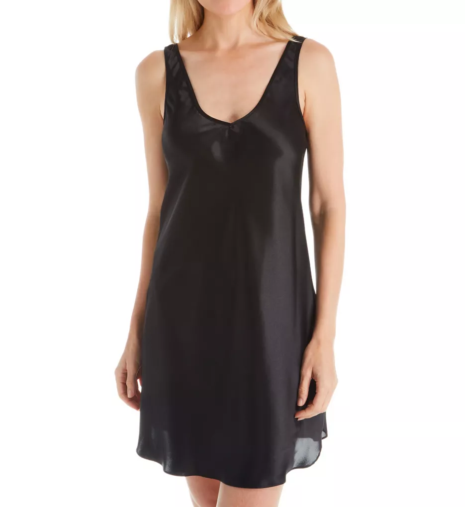 Satin Essentials Wide Strap 34 Inch Chemise