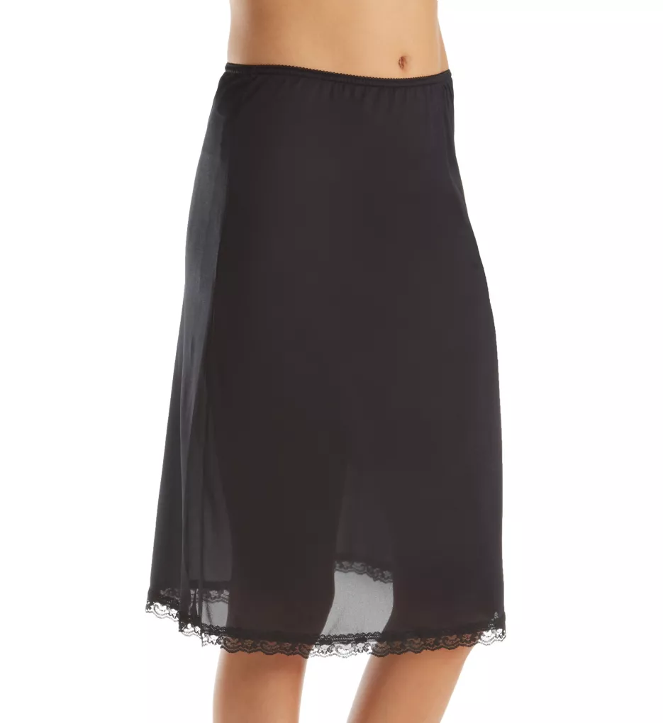 Essentials 25 Inch Half Slip Black M