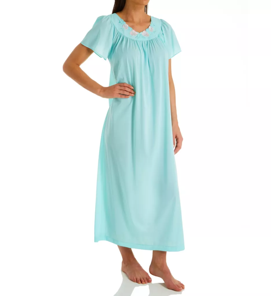 Petals 53 Inch Gown SeaFoam M