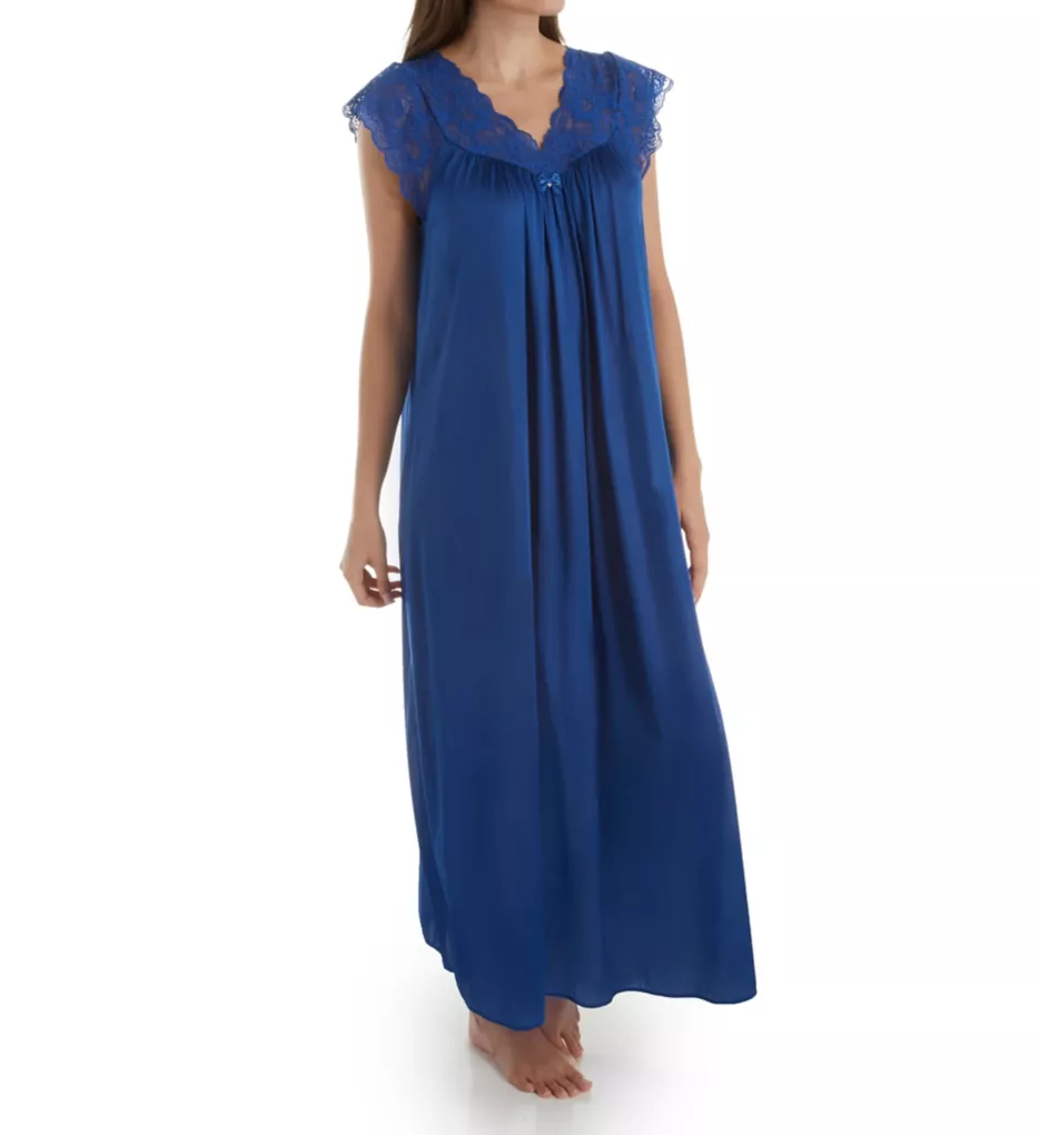 Silhouette 53 Inch Gown Navy M