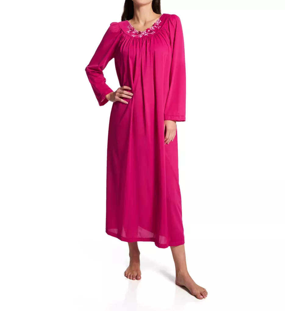 Plus Petals 53 Inch Long Sleeve Gown