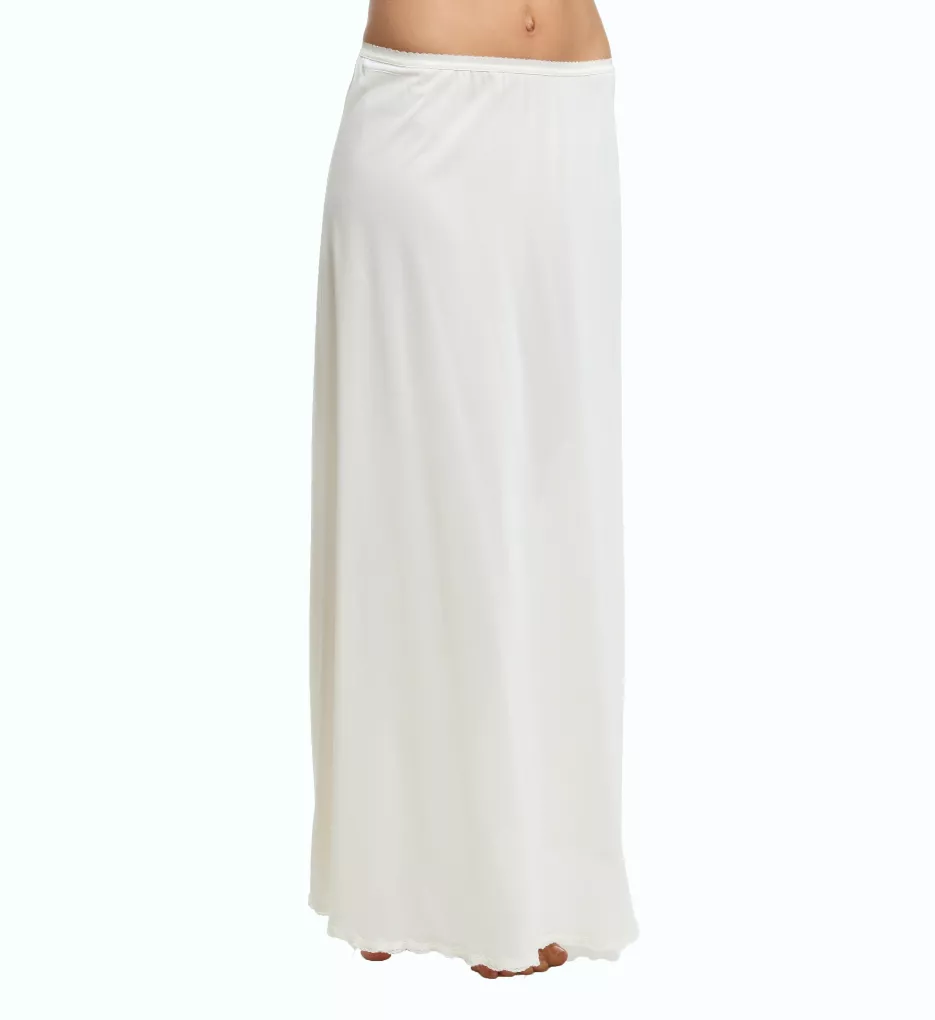 38 Inch Long Flare Half Slip Ivory S