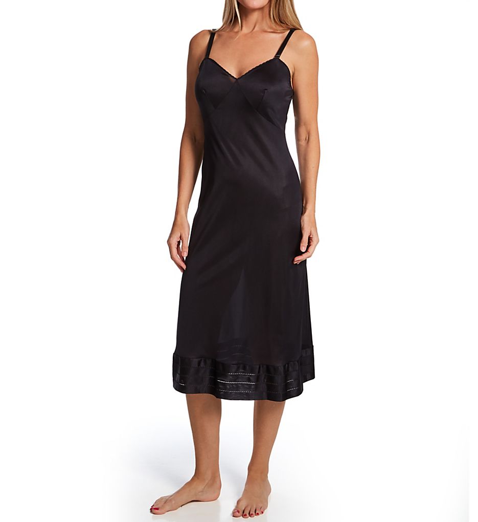 Adjustable Length Full Slip Black 42