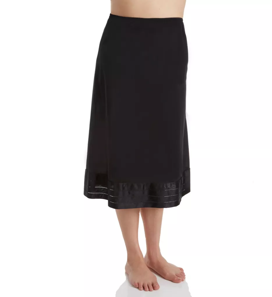 Adjustable Length Half Slip Black M