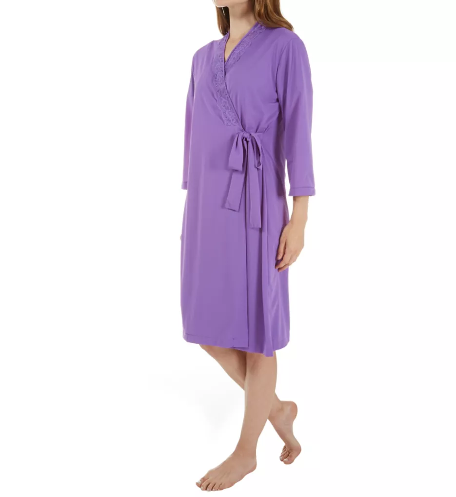 Twilight Wrap Robe Purple M