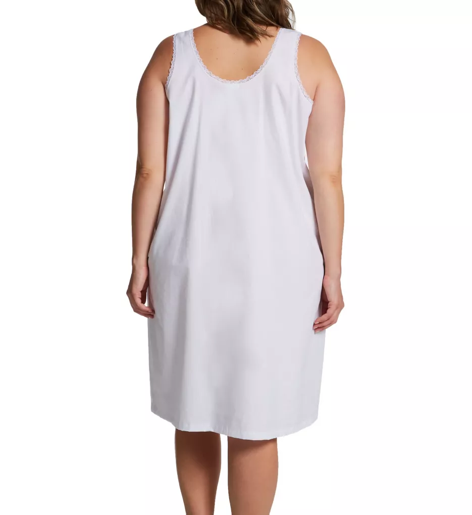 Plus Size Full Slip with Wide Lace