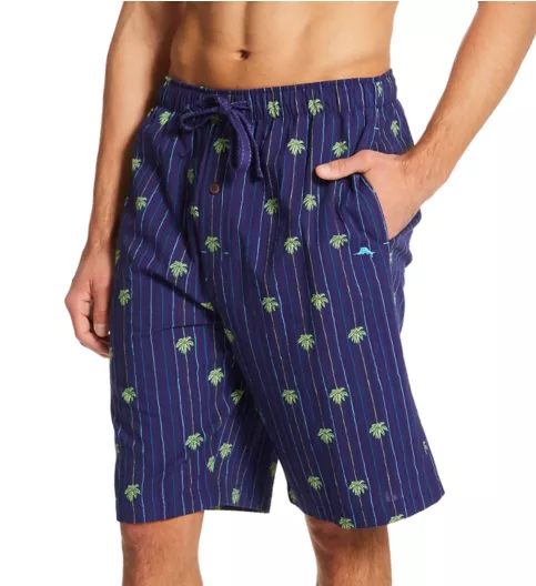 Big & Tall Seersucker Jam Palm Tree 3XL